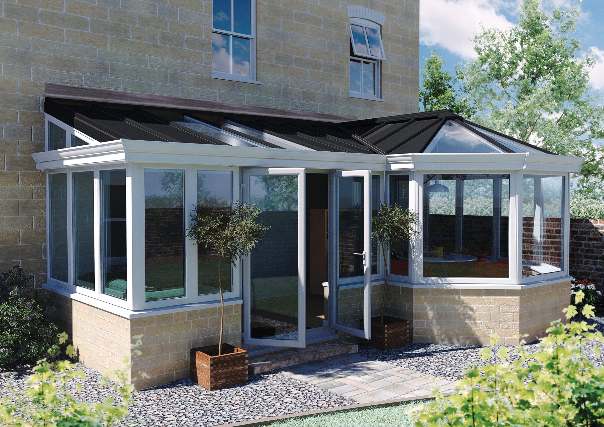P-Shaped Conservatories Worcester | Pears Home Improvements